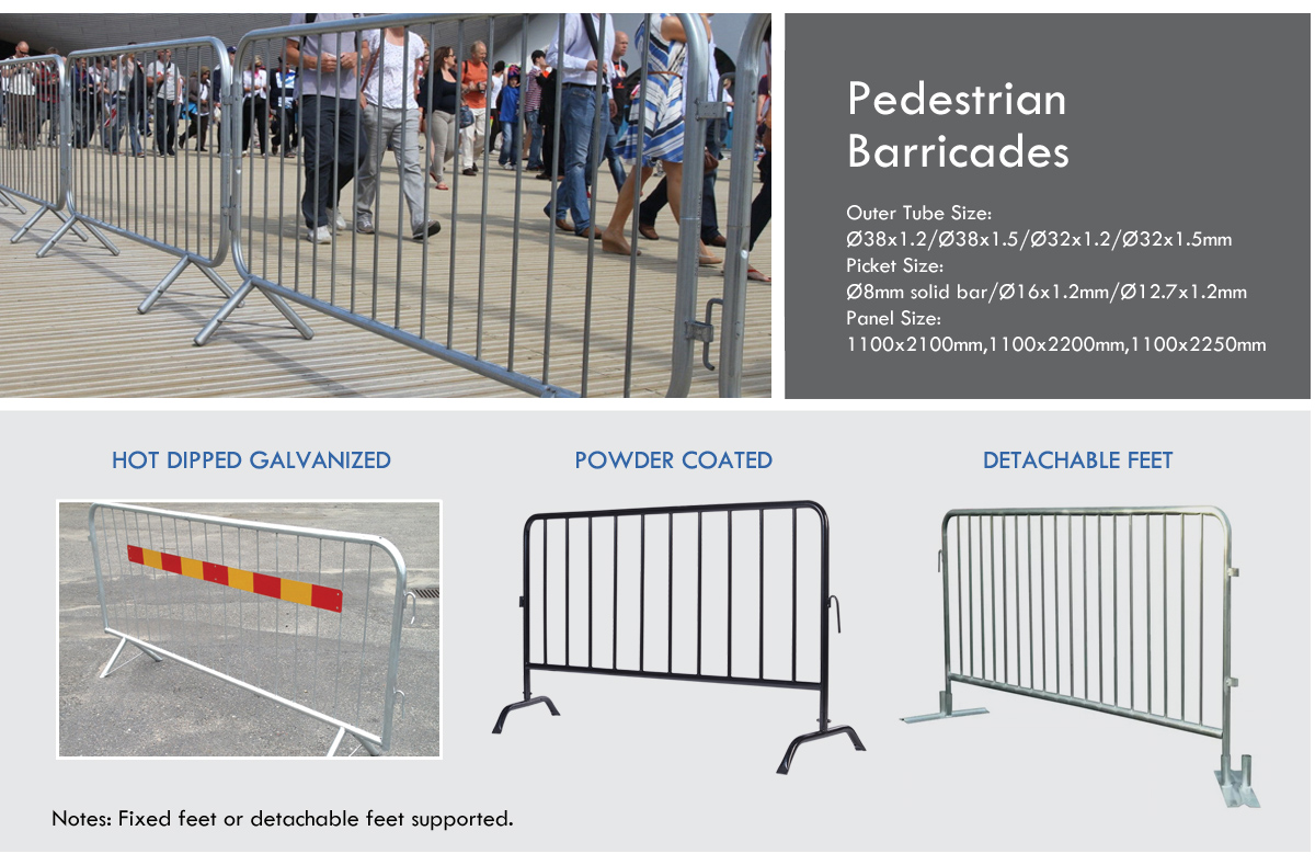 Pedestrian Barricades