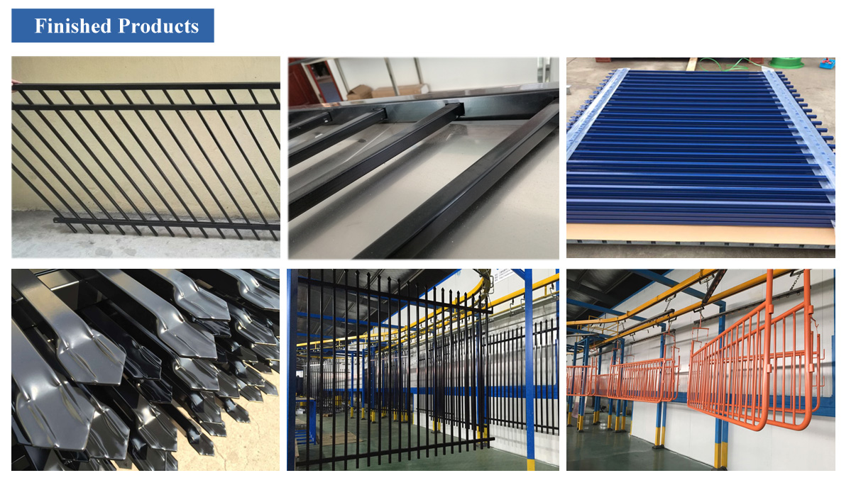 Rackable Metal Fence for Commercial