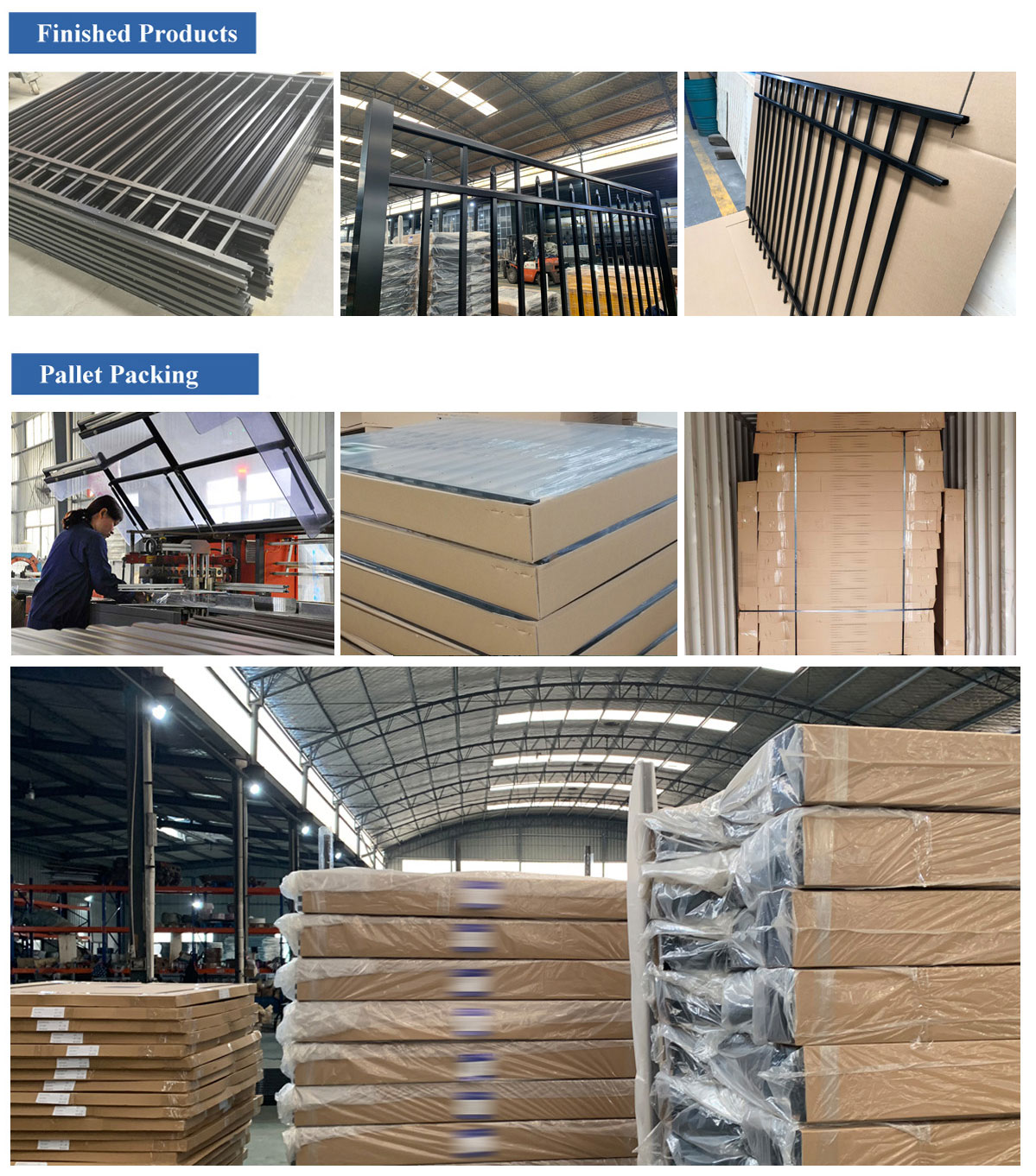 Aluminum Mechanical Fence for Residential