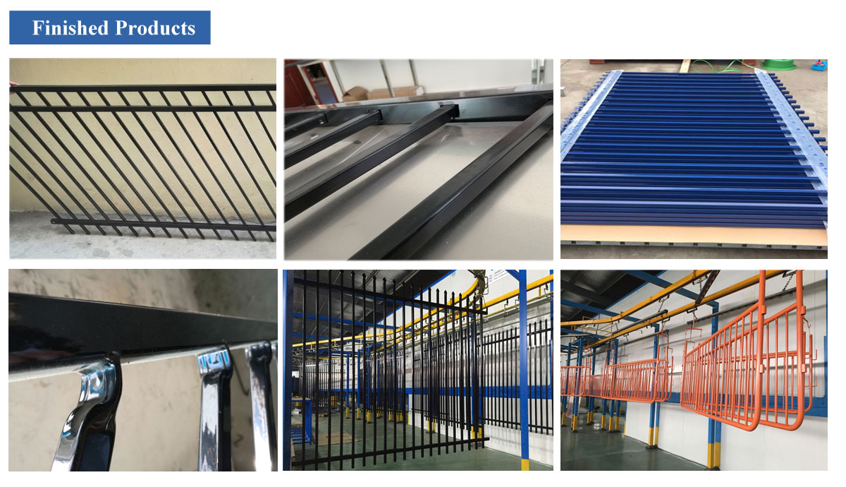 Rackable Metal Fence for Commercial